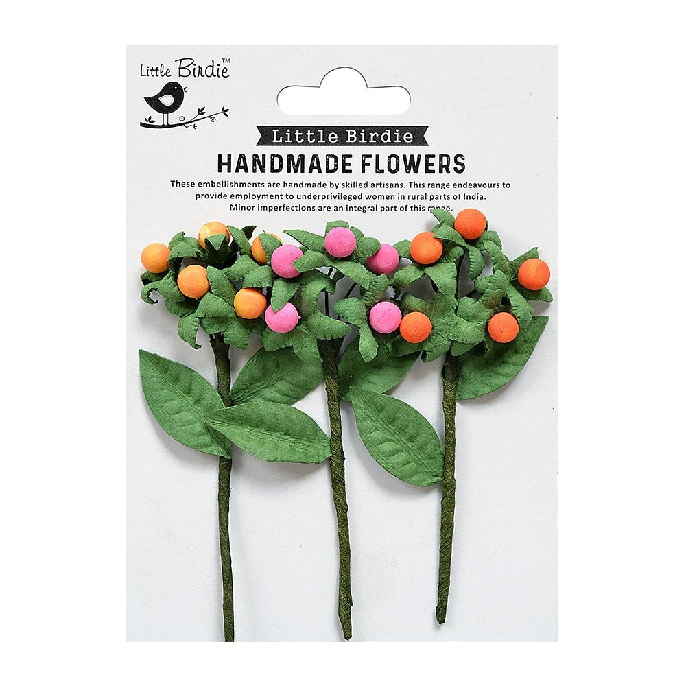 Berry Branch 3/Pkg Boho Vibes - Little Birdie Crafts
